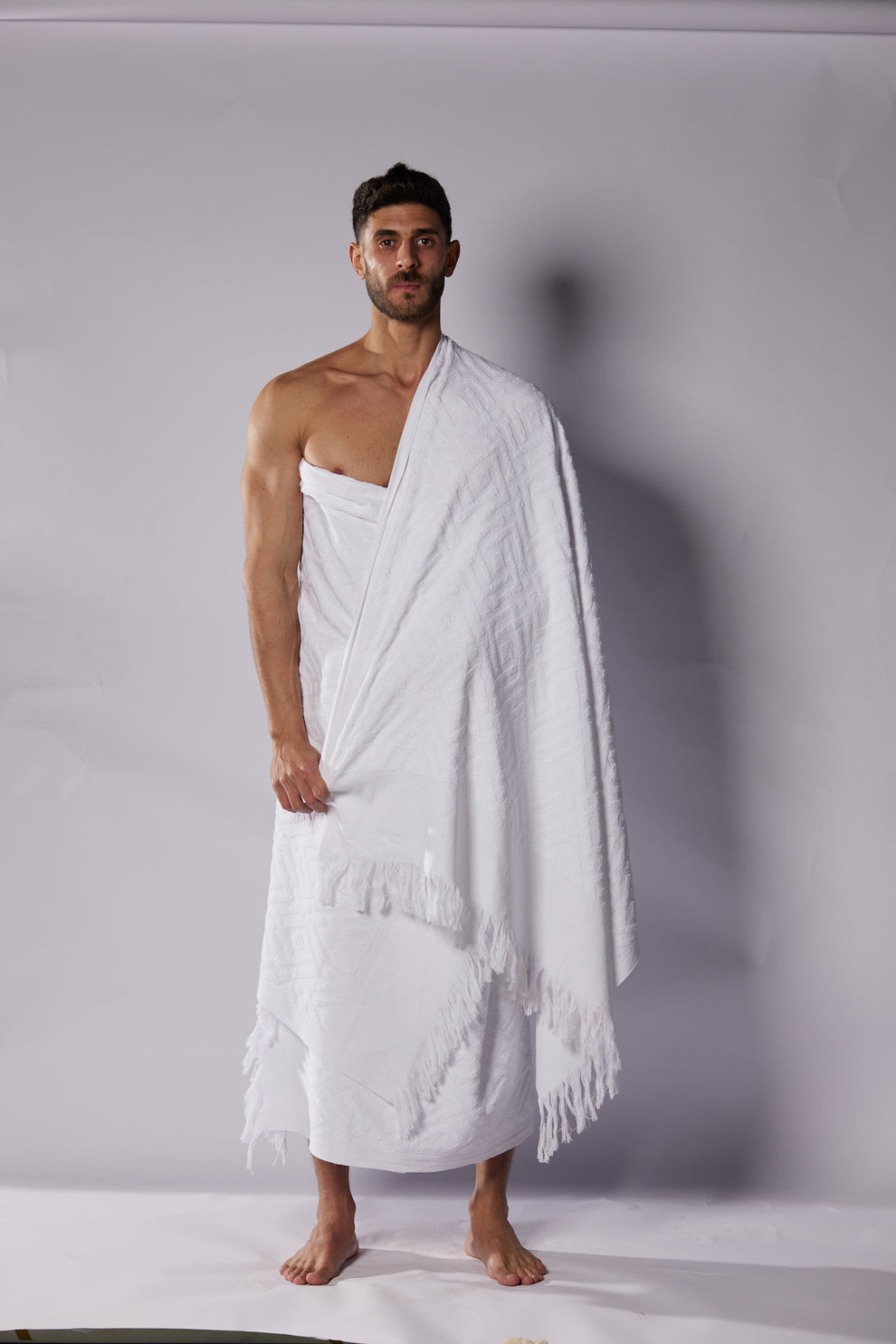 Zig-Zag Ihram Set (Without Plungers) – Kaftanegypt